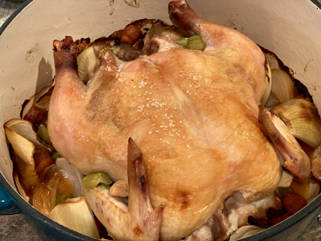 How to Make Scratch Roasted Chicken Broth (& Stock) - Coogan's Kitchen